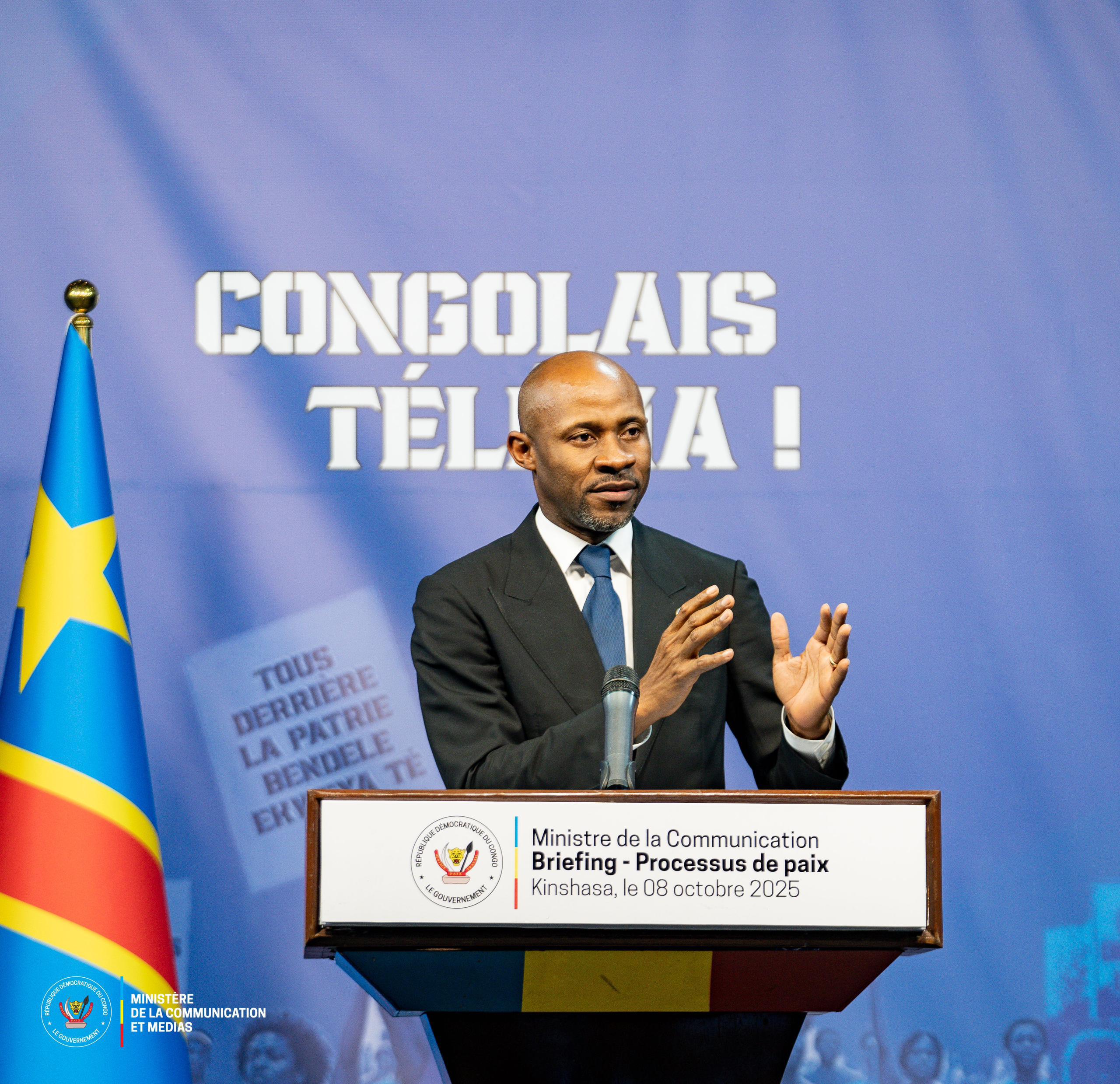 Patrick Muyaya fait la lumière sur la cohérence stratégique de la RDC ...